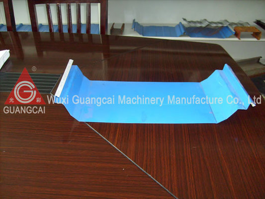 Joint Hidden Roof Panel Roll Forming Machine for Cable Tray / Guardrail / Rack / Silo