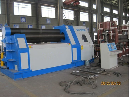 25mm thickness 2500mm width cnc 4 roller bending machine