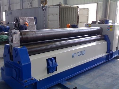 W11-16*3200 mechanical symmetrical plate roller bending machine china factory