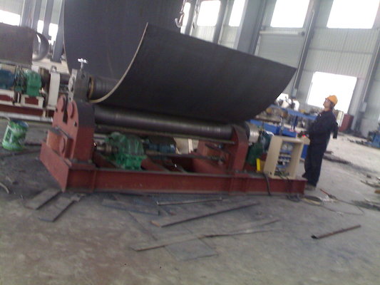 W11-6*3000 mechanical symmetrical plate roller bending machine china factory