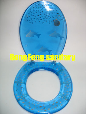 SEA SERIES 17'18'19' COLOR POLY RESIN TOILET SEAT