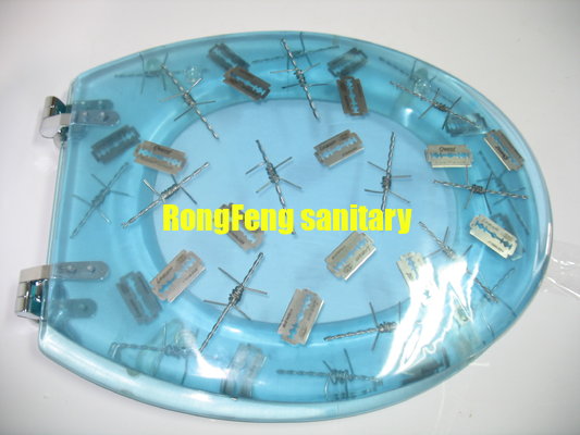 knives poly resin toilet seat