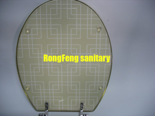 resin toilet seat,17'18'19'Uropean standard,USA stardard,Mosaic picture