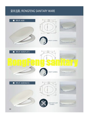Duroplastic toilet seat, PP ,MDF,decorate,bathroom,white toilet,