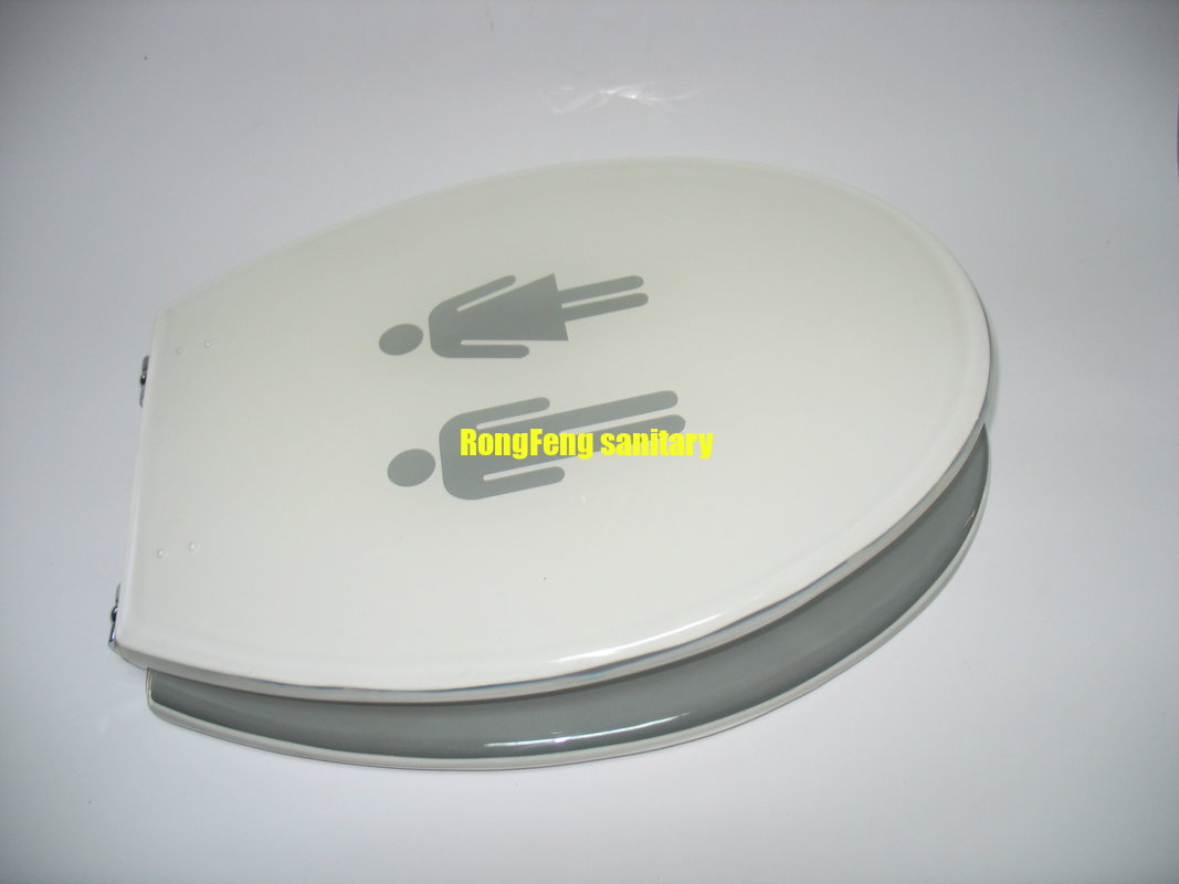 resin toilet seat,17'18'19',zinc alloy hinge,S/S hinge,soft close hinge