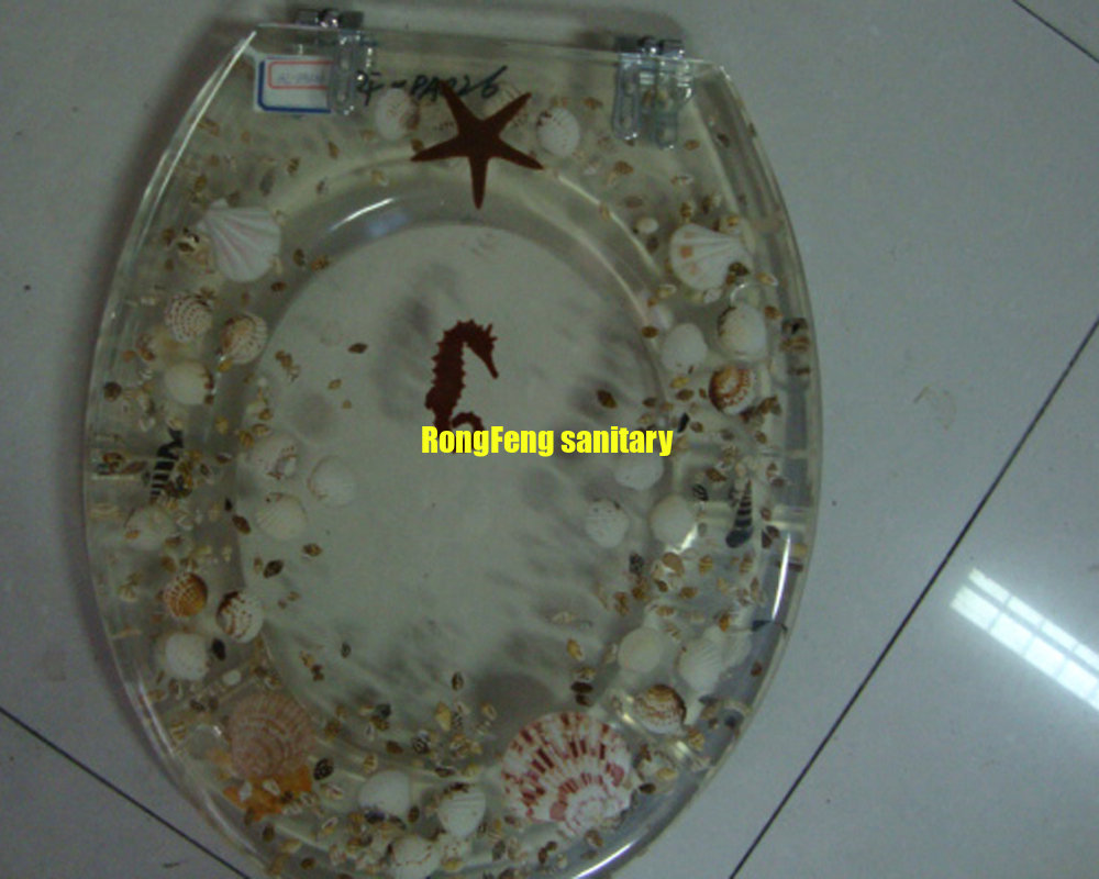 color  toilet seat,17'18'19'Uropean standard,USA stardard,seahorse design