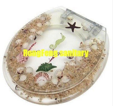 poly-resin toilet seat cover,decor toilet seat,tranparent toilet seat,PP,MDF,WOOD,DUROPLAS