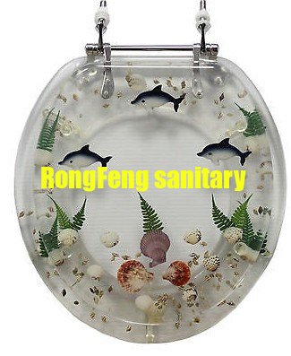 decor polyresin toilet seat,tranparent toilet seat,PP,MDF,WOOD,DUROPLASTIC,SANITARY WARE