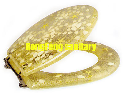 decorative clear polyresin toilet seat,color toilet seat,toilet,cover,MDF,PVC,PP,WOOD