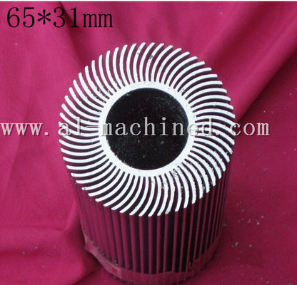 China Round LED light heat sink supplier