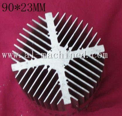 China Round LED light heat sink supplier