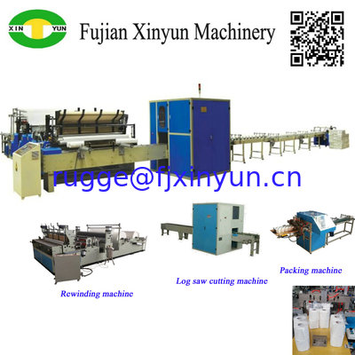 High speed automatic small toilet roll paper machine production line