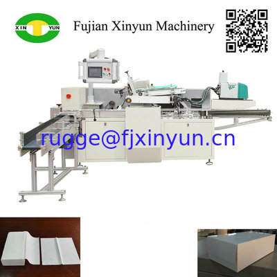 Automatic high speed faical tissue carton box packing machine