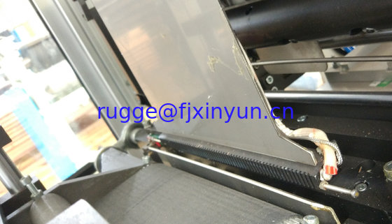 Automatic soft facial tissue and napkin paper plastic film packing machine