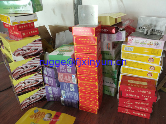 Semi automatic facial tissue paper carton box packing machine