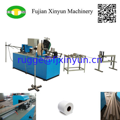 High speed automatic spiral winder toilet paper core making machine