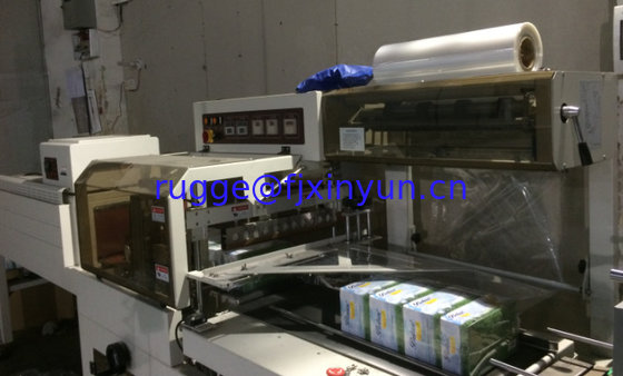 Automatic L shape multi boxes facial tissue paper shrink packing machine