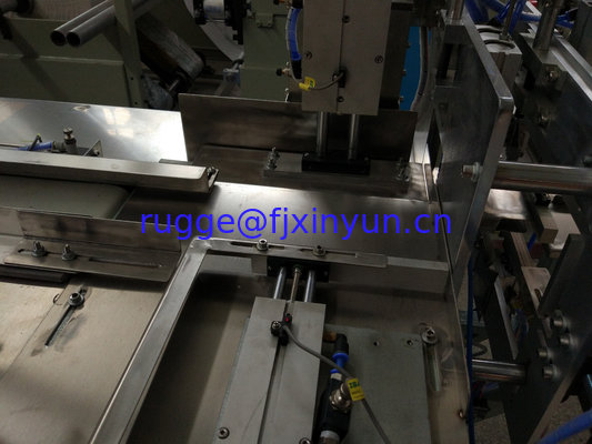 Semi automatic multi bags handkerchief tissue paper packing machine