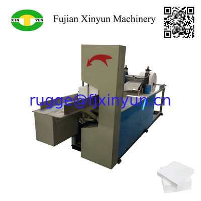 Hot sale good embossing serviette tissue paper folding machine price