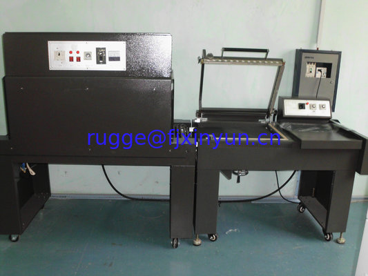 Low price semi automatic sealing and shrink wrapping machine price