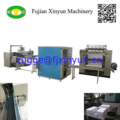Automatic high speed faical tissue carton box packing machine