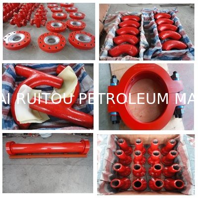 API SPEC Petroleum Equipment /wellhead/Dual Studded Flanges/elbow/Space Flange/clamp/HUB OVER/Studs