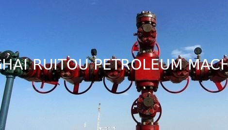 Wellhead API 6A 2-1/16" 10000psi X-mas Tree , Well Drilling Christmas Tree for Oil and Gas well