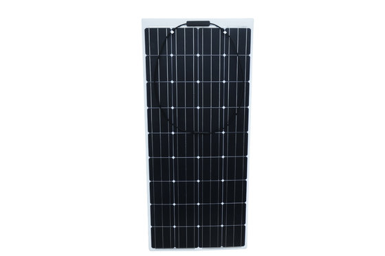 160 Watt Lightweight Solar Panels Semi Flexible Solar Roof Panels 18.43% Cell Efficiency