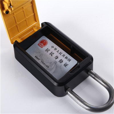 Convenient Keyless Digital Key Lock Box Weather Proof 4 Digit Dialing