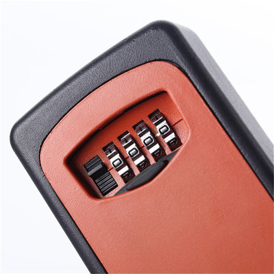 Emergency Door Wall Mounted Key Lock Box With Ease 4 Pin Against Weather