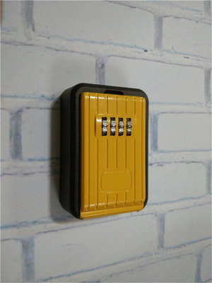 High Security Wall Mounted Key Lock Box Reinforced For Accommodate Keys
