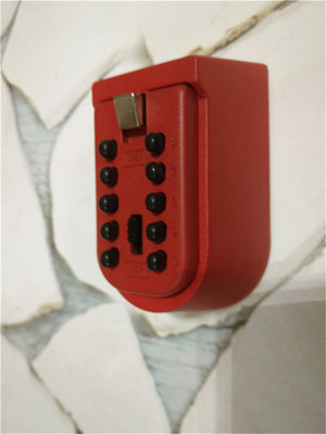 OEM Heavy Duty Combination Key Lock Box Wall Mounted Padlock 5 Keys