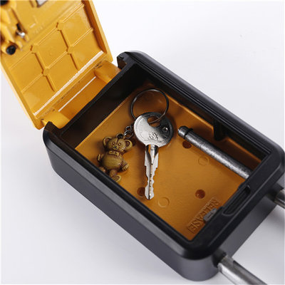 Portable Combination Key Lock Box High Security 10 Keys House Padlock
