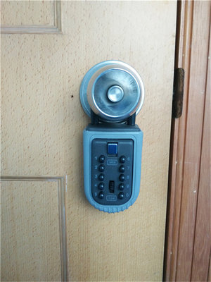 Residential Supra Key Lock Box Pocket Solid Construction Fireproof Outdoor