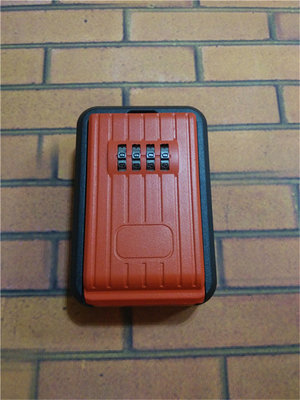 4 Pin Coded Outdoor Key Safe Box padlock Wall Mounted Rust Proof