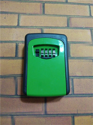 Electronic Door Outside Security Key Safe Storage Box Aluminum Alloy Frame