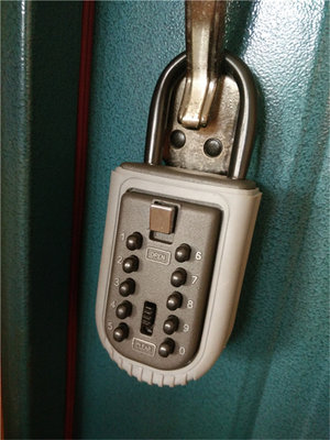 Removable Door Knob High Security Lock Box For Keys Quick Access
