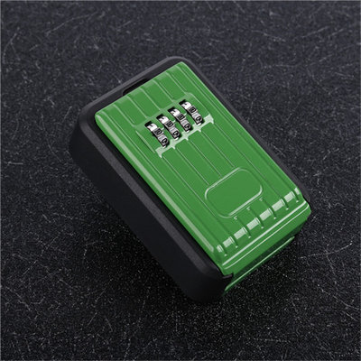 Outdoor Combination Lock Box Wall Mounted Door Key Locker With 4 Digit