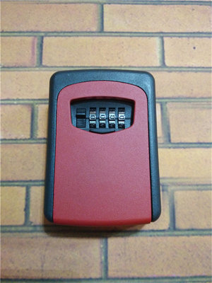 Industrial 4 Digit Zinc / Aluminum Alloy Car Combination Key Lock Box