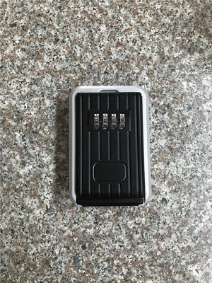 Original Keyless Wall Mounted Key Lock Box 4 Digit Dialing Combination 87.5*75*30 Mm