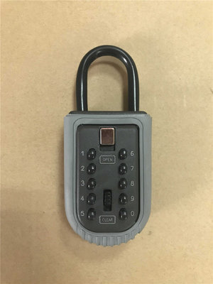 Weather Resistance Portable Key Lock Box , Key safe Lock box For Mutiple Keys