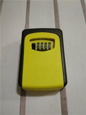 Security Digital Key Lock Box Key Locker Box 4 Pin Code Weather Resistance