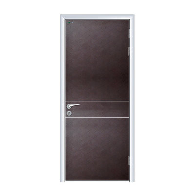 china melamine faced MDF aluminum frame apartment apartment main door