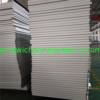 50mm color steel exterior EPS sandwich wall panel 11900x1150mm for wall and ceiling