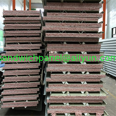 0.326mm corrugated steel sheet TPS sandwich roof panel for building roofing