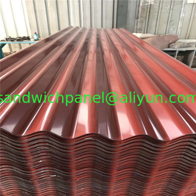 0.15-1.2mm prepainted metal single sheet roof panel  with different colors