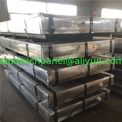 0.15-1.2mm galvanized roofing sheet 3 meters length with package for warehouse