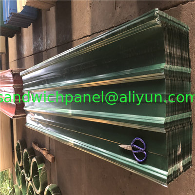 0.15-1.2mm tranparent roof tile use warehouse and factory building for interior light
