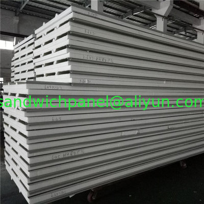 light weight insulated 0.526mm eps ploystyrene foam sandwich panel for warehouse