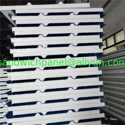 50-100mm expanded polystyrene eps sandwich roof panel for constrcution building